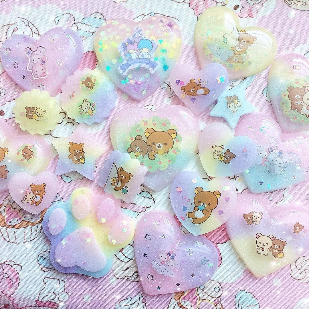 Il mondo e lo stile dei kawaii e la resina epossidica